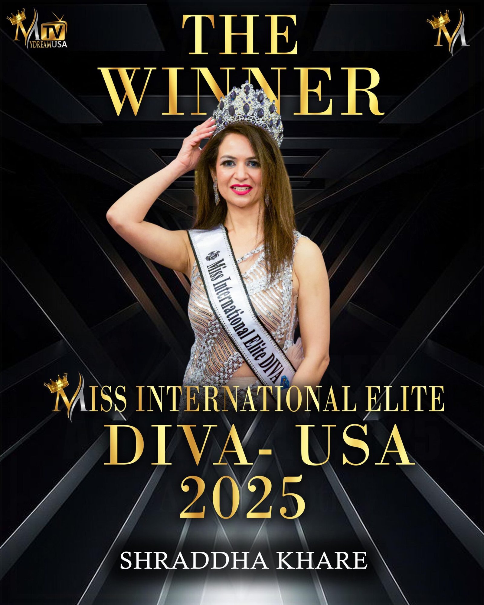 Congratulations to – USA – Miss International Elite Diva 2025 SHRADDHA ...